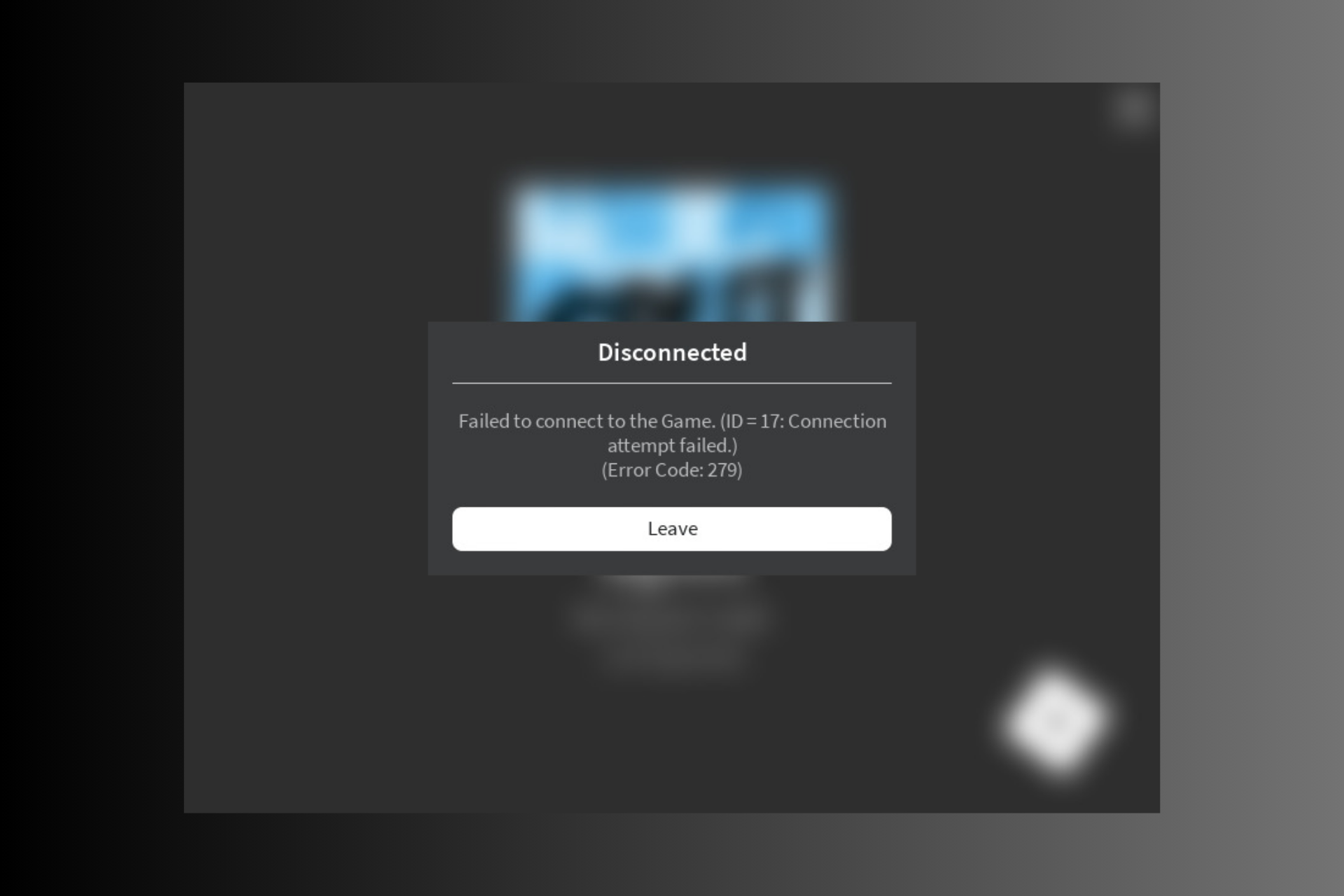 Roblox Error Code 279: Jak to opravit
