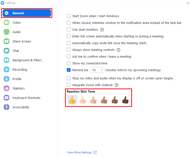 Zoom: Jak změnit tón pleti reakce emoji