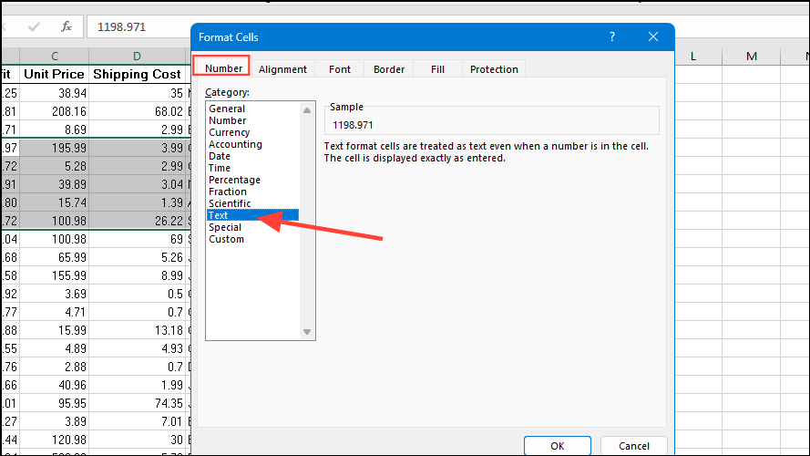 Jak zakázat automatické formátování v Excelu