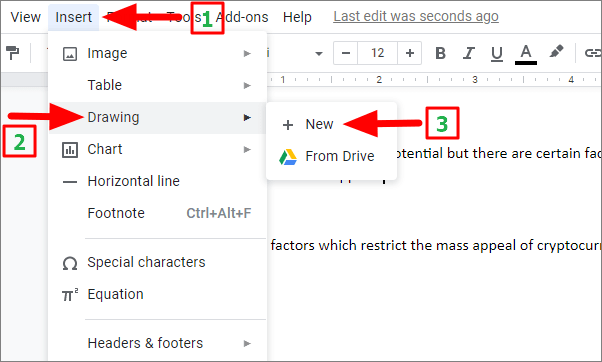 Jak vložit textové pole do dokumentů Google