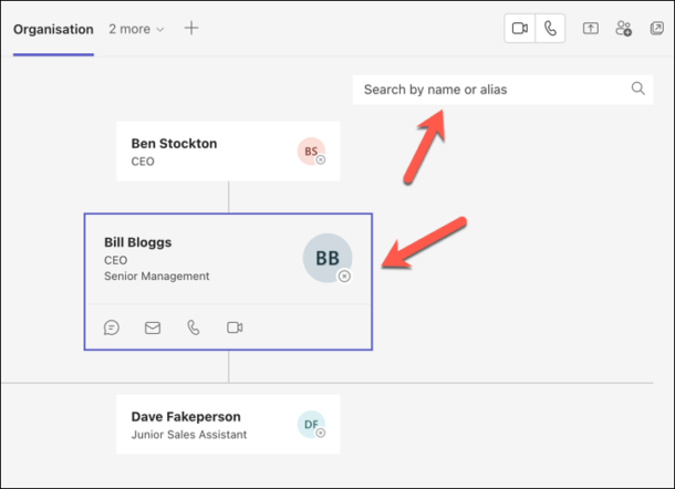 Jak nastavit a používat organizační schéma Microsoft Teams