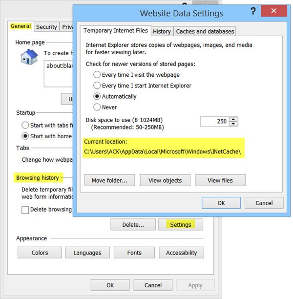 Kde jsou dočasné internetové soubory uloženy v systému Windows 11 ...