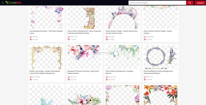 Kde stáhnout obrázky PNG s průhledným pozadím