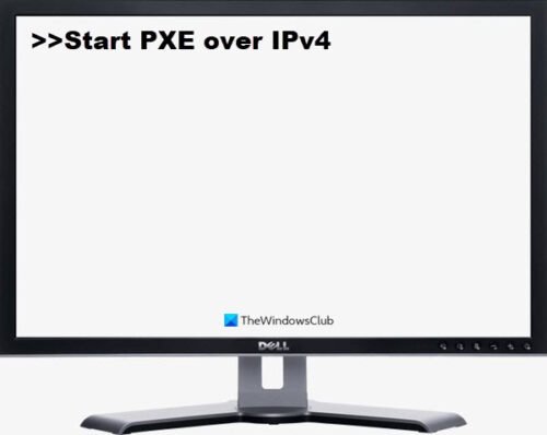 Jak opravit Start PXE over IPv4 ve Windows 11/10