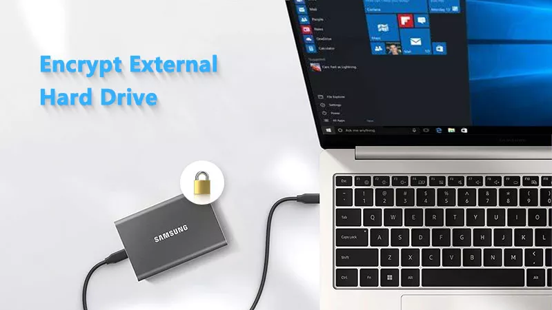 Sådan krypterer du en ekstern harddisk på Windows 10 uden Bitlocker