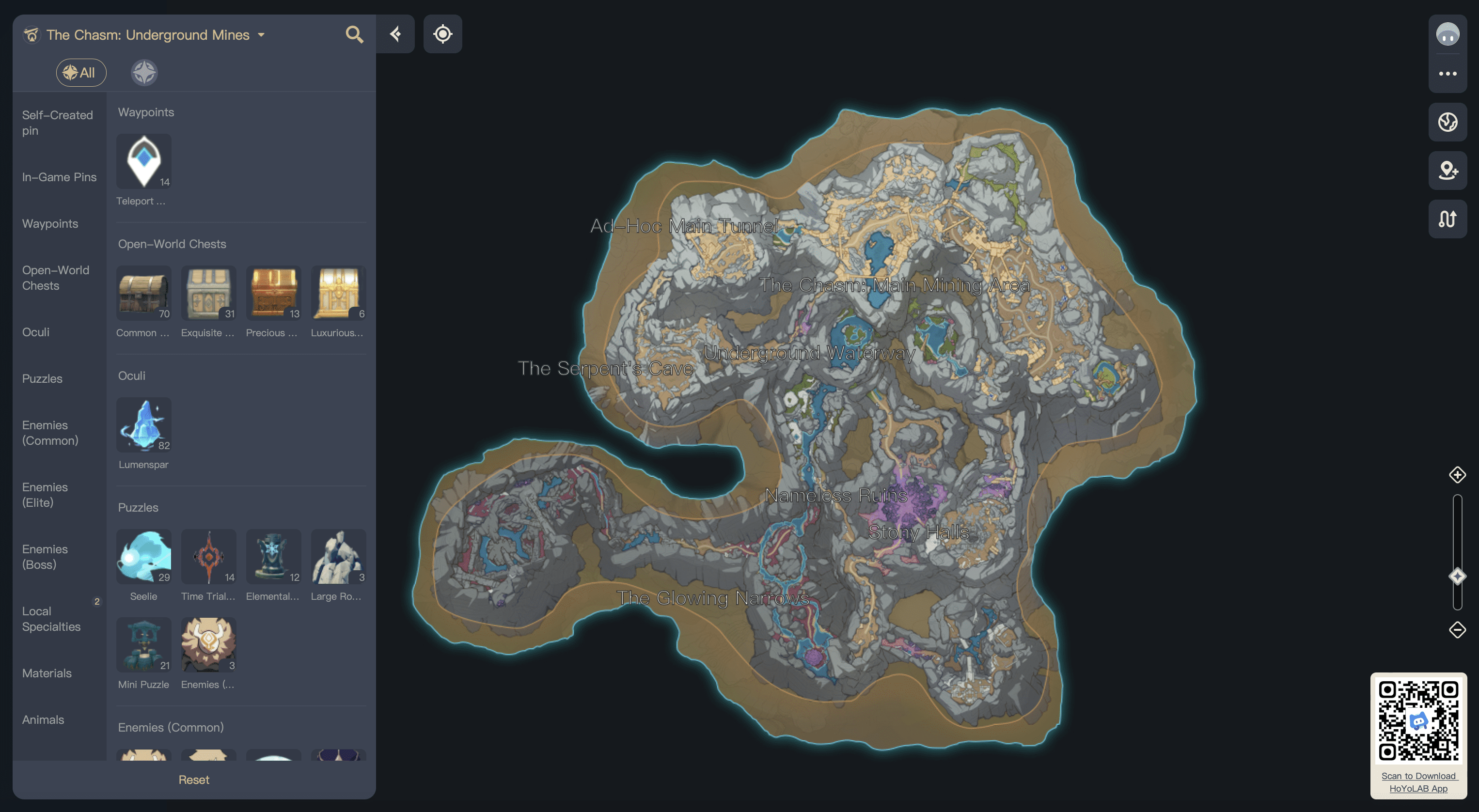 Genshin Impact and the Interactive Map of Teyvat: Detaljeret guide ...