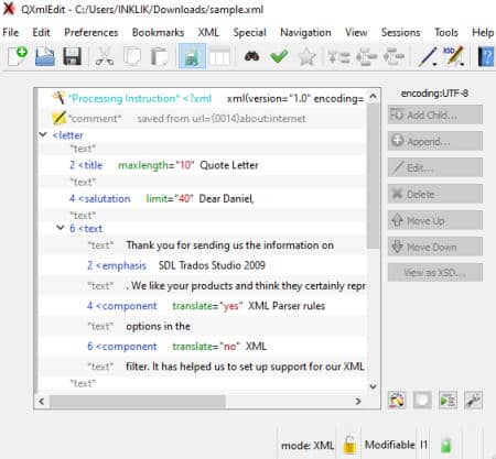 Top 8 gratis XML Viewer-software til Windows