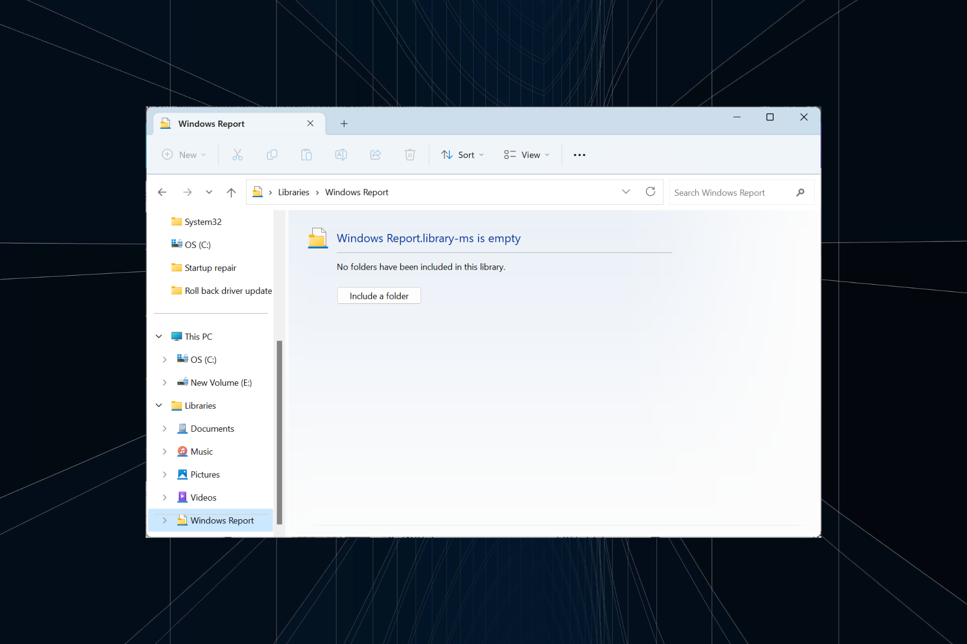 Hvordan man hurtigt opretter et nyt bibliotek på Windows 11 - Tiempo de ...