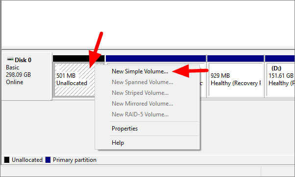 Sådan bruges Windows 10 Disk Management