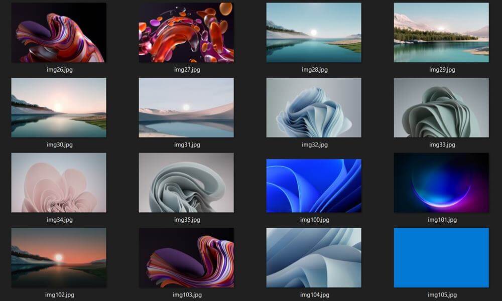 Du kan downloade Windows 11-baggrunde lige nu