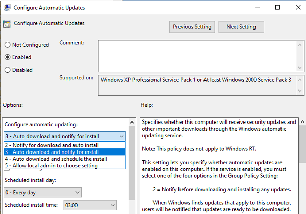 Windows Update i afventning af installation eller download ...
