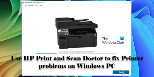Brug HP Print and Scan Doctor til at løse printerproblemer på Windows ...