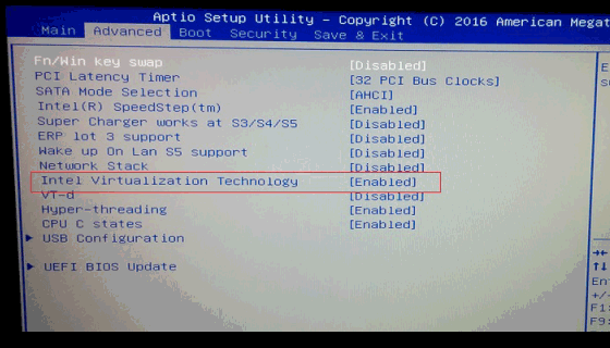 So aktivieren Sie die Virtualisierung (Hypervisor) im BIOS/UEFI ...