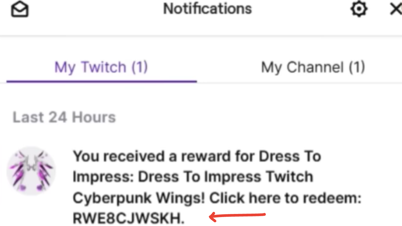 Wie bekomme ich Twitch Cyberpunk Wings Code in Kleid, um zu beeindrucken?