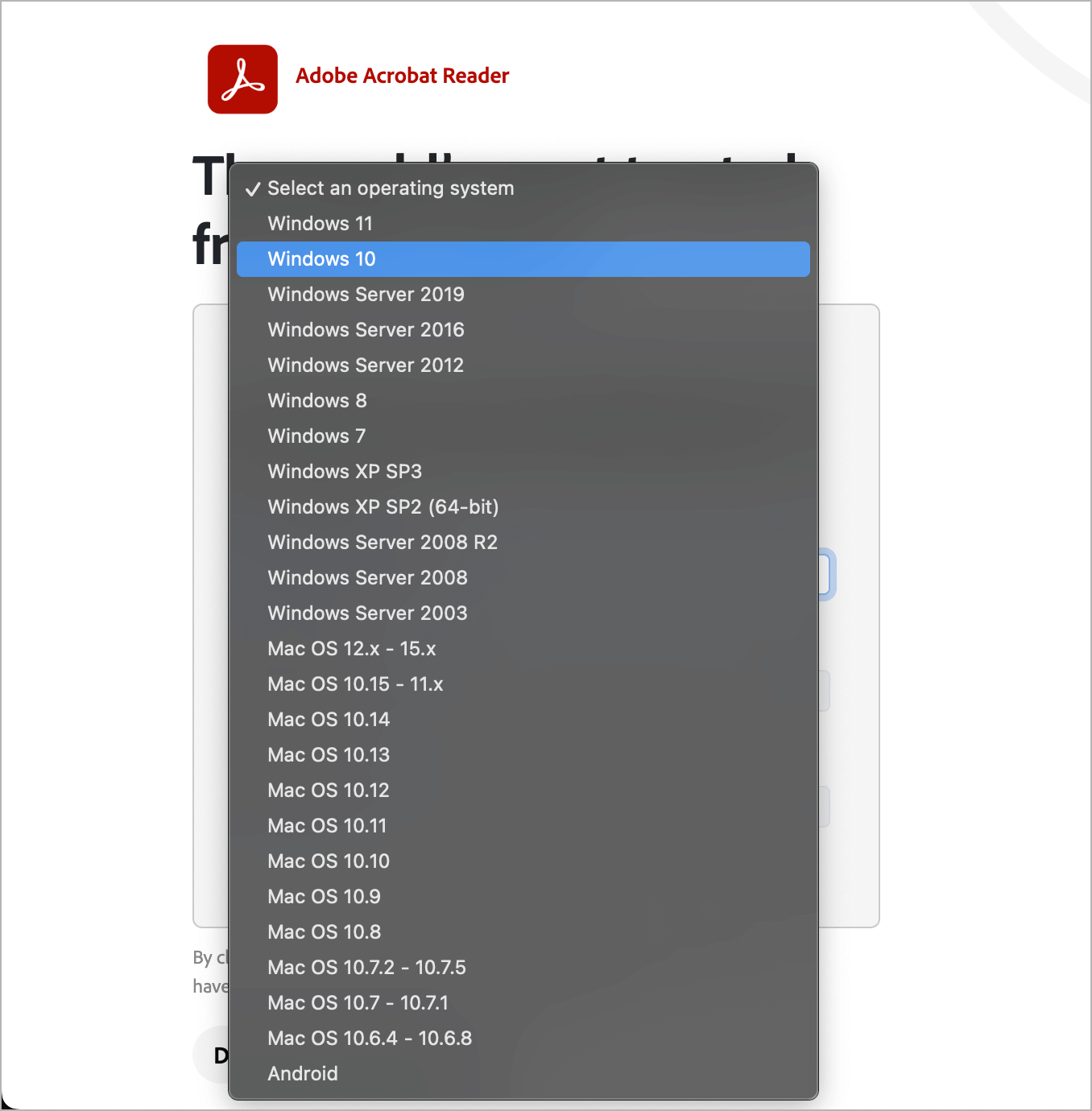 Holen Sie sich Adobe Acrobat Reader Offline -Installationsprogramm (direkte Download -Links ...