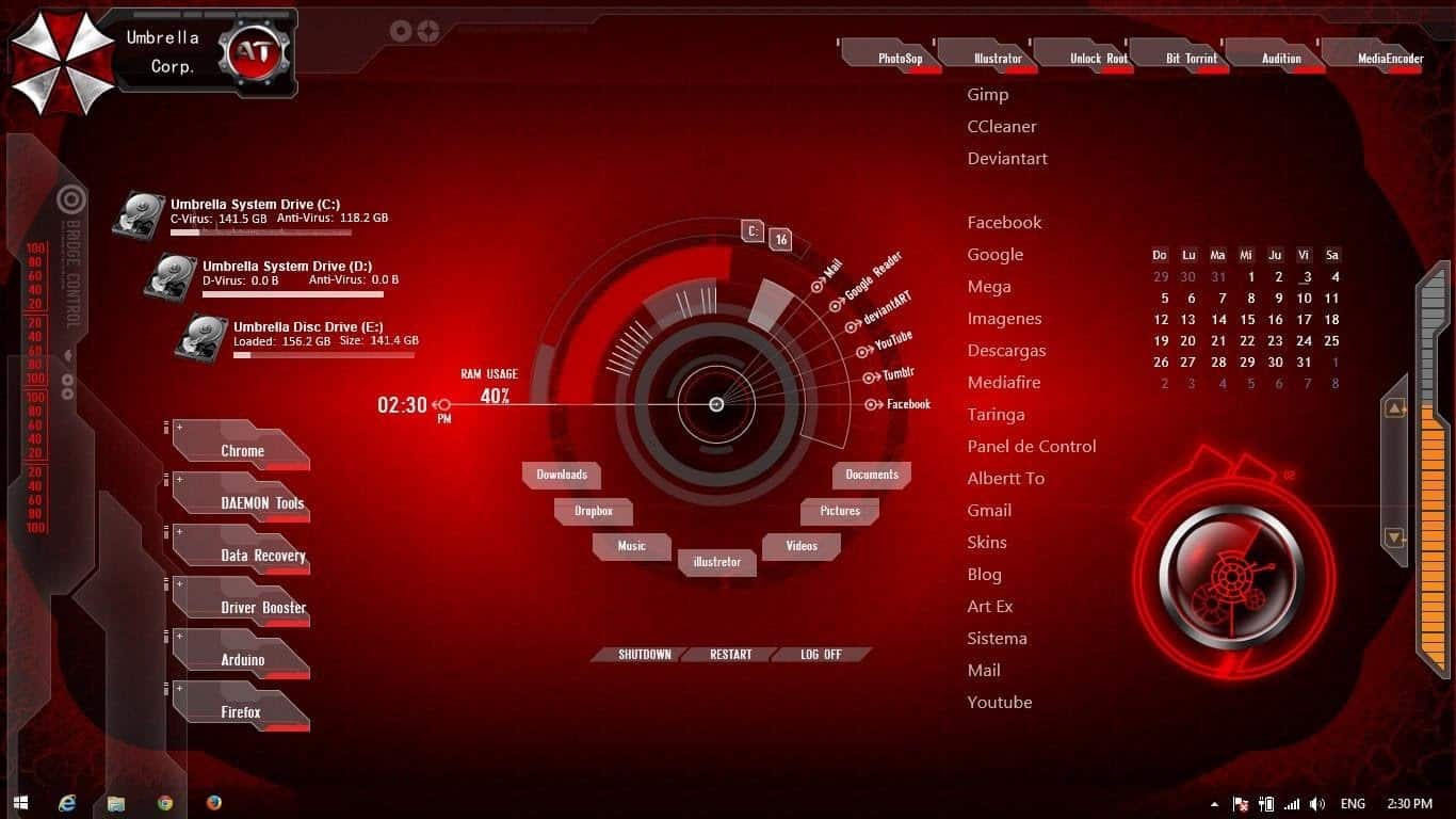 Top 10 der besten Rainmeter-Skins für Windows