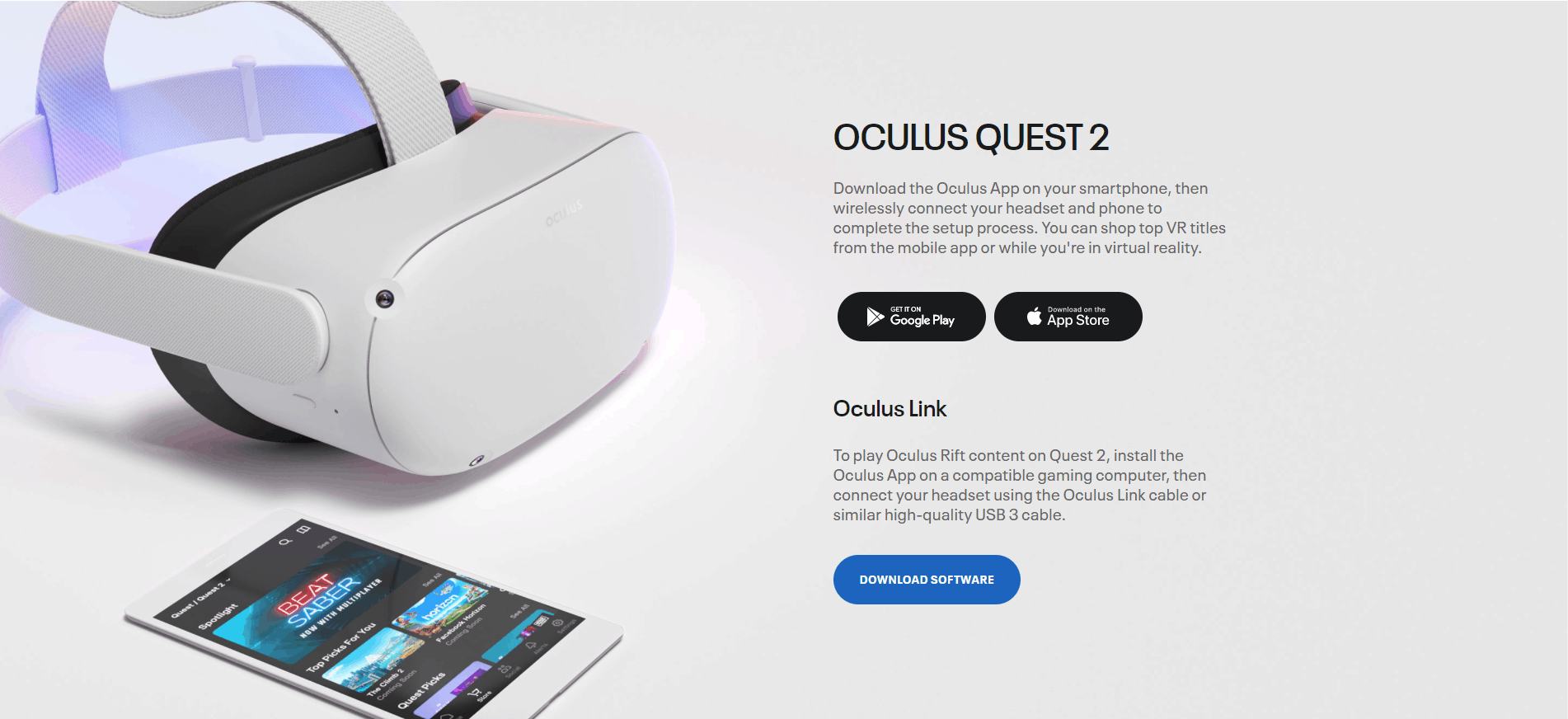 So richten Sie Oculus Link in VR Oculus Quest 2 ein und spielen es