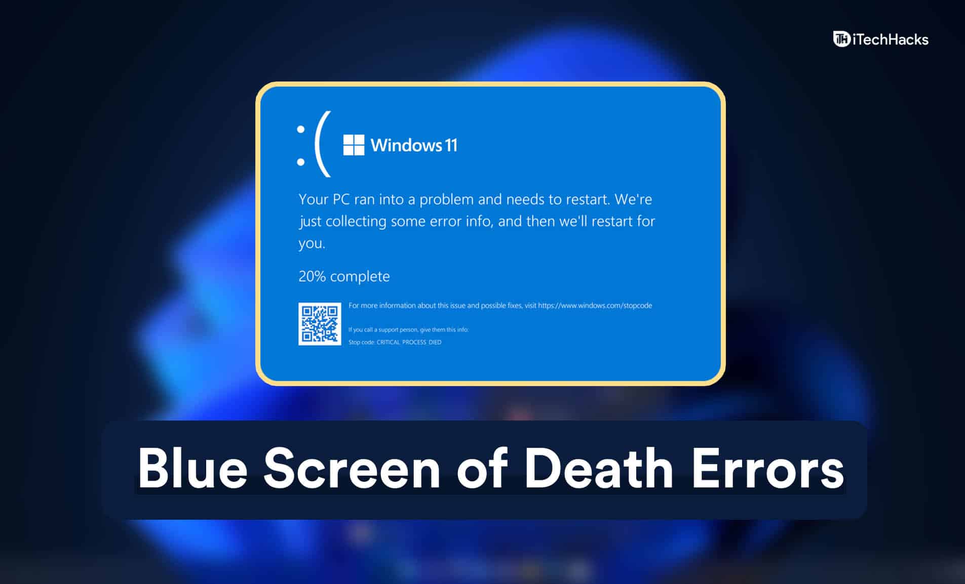 So beheben Sie Windows 11-Bluescreen-of-Death-Fehler