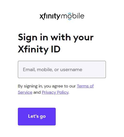 Aktivieren Sie Xfinity bei xfinityMobile.com auf Mobilgeräte aktivieren ...