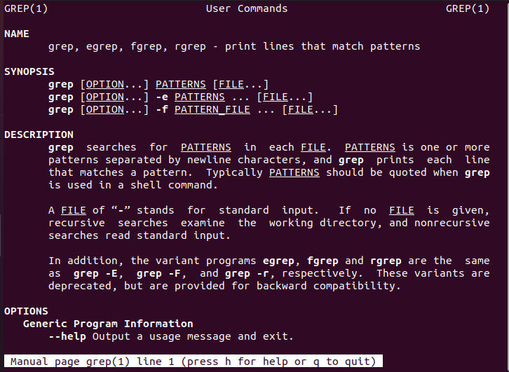15 Beispiele für die Verwendung des GREP -Befehls unter Linux - Tiempo ...