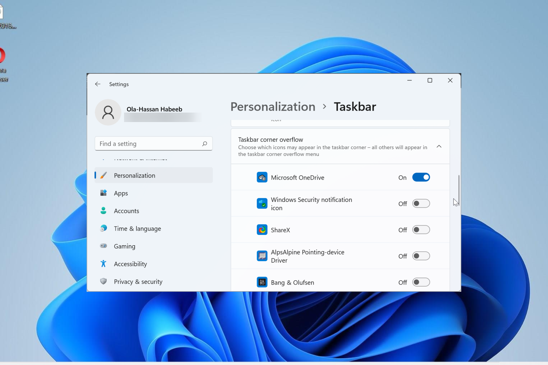 Fix: Taskleistenüberlauf funktioniert unter Windows 11 nicht