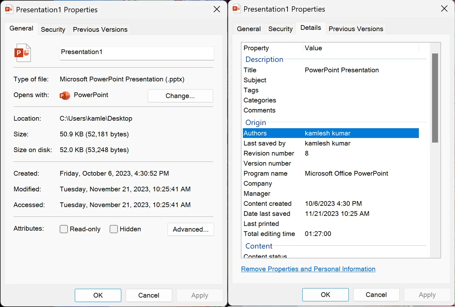 Die Registerkarte Details beheben im Fenster Windows 11 -Eigenschaften fehlen - Tiempo de Frikis