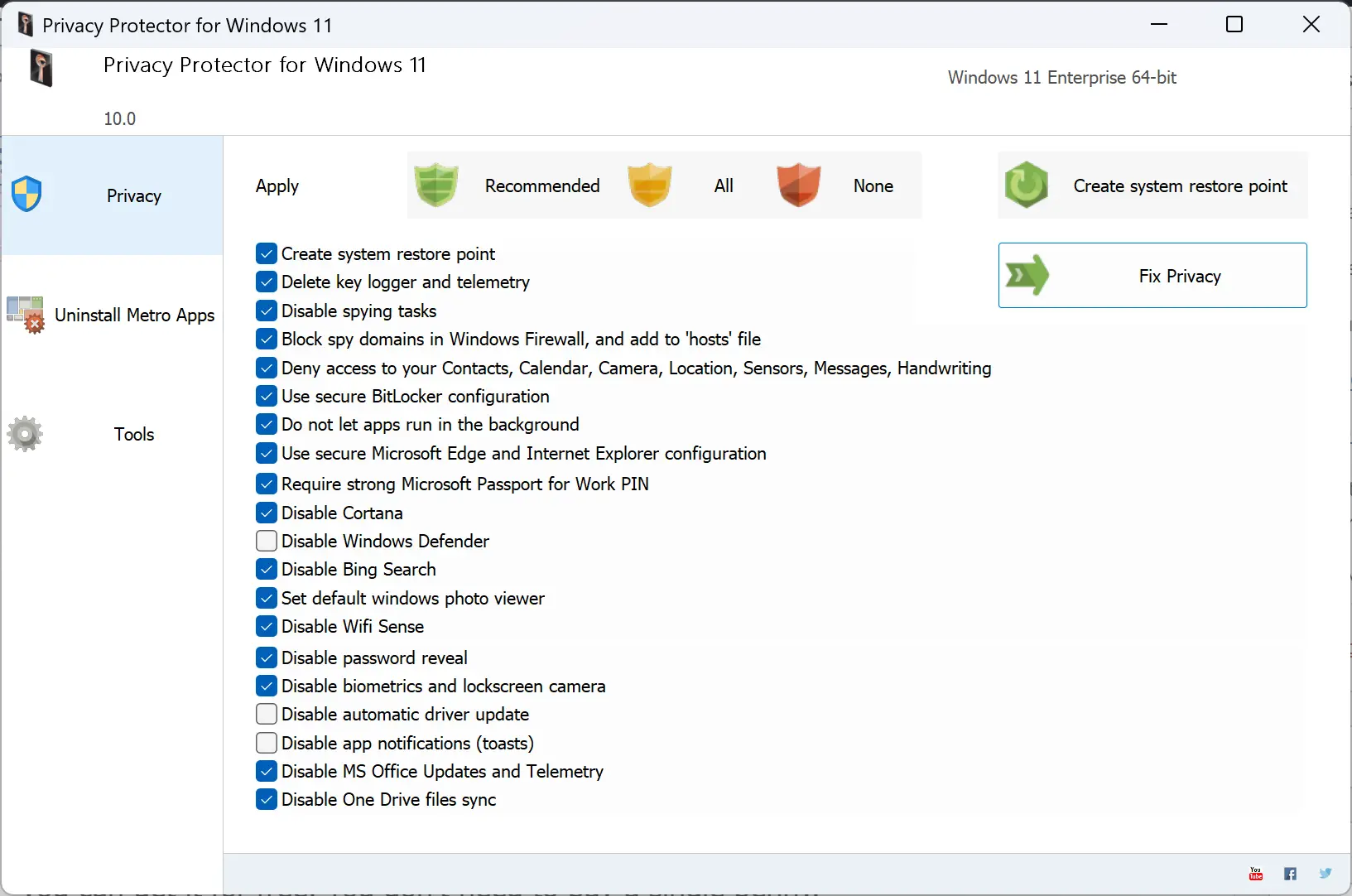 Kostenloser Privacy Protector zum Verschenken: All-in-One-Tool zur ...