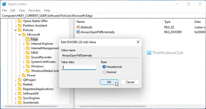 So erlauben oder blockieren Sie das externe Öffnen von PDF-Dateien ...