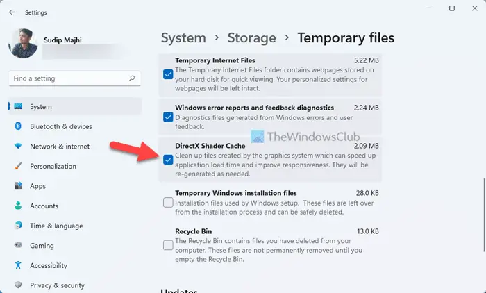 So löschen Sie DirectX Shader -Cache in Windows 11/10 - Tiempo de Frikis