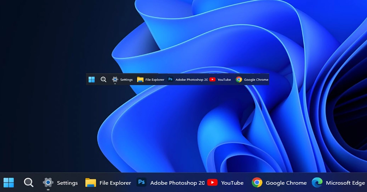 So zeigen Sie App-Namen in Taskleistensymbolen unter Windows 11 an ...