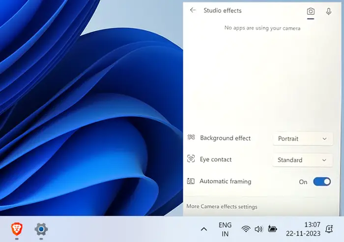 So aktivieren und verwenden Sie Studio -Effekte in Windows 11 - Tiempo ...