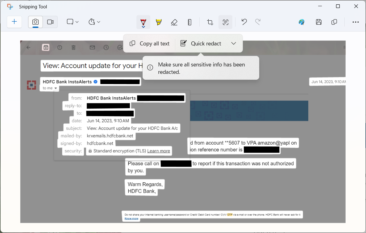 So kopieren Sie Text aus Bildern mit dem Snipping Tool unter Windows 11 ...