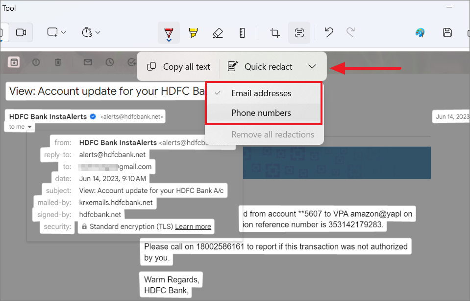 So kopieren Sie Text aus Bildern mit dem Snipping Tool unter Windows 11 ...