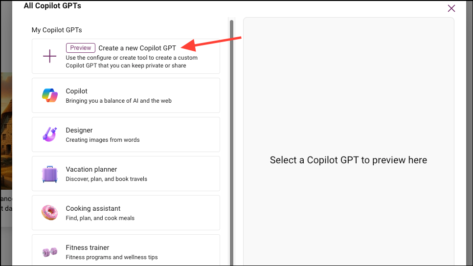 So erstellen Sie eine benutzerdefinierte Copilot GPT - Tiempo de Frikis
