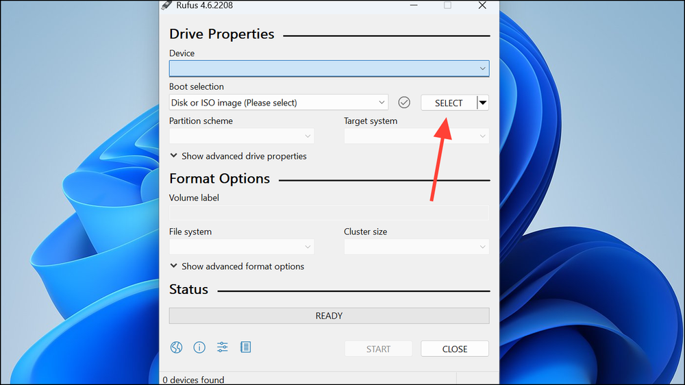 Verwenden Sie RUFUS für Linux, indem Sie einen bootfähigen USB ...