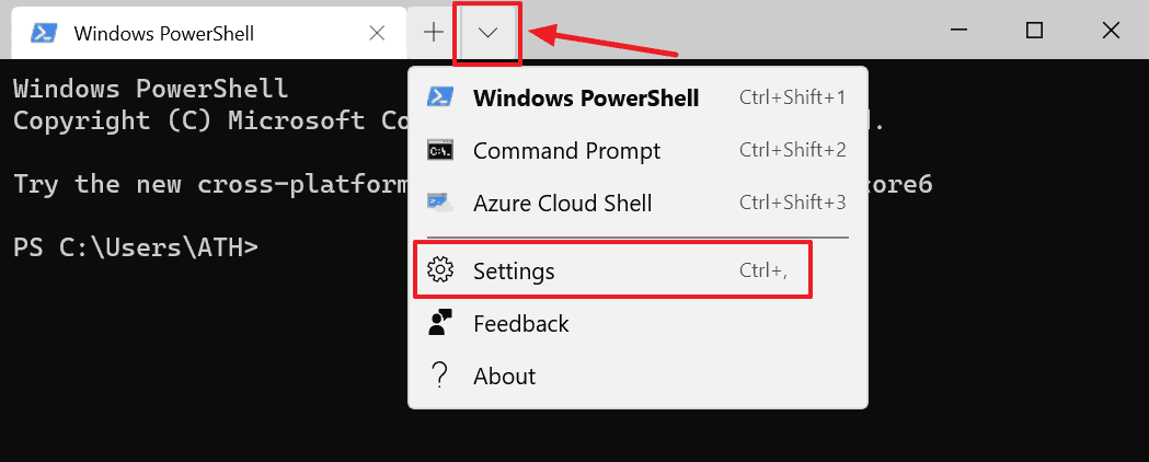 So machen Sie das Windows-Terminal transparent