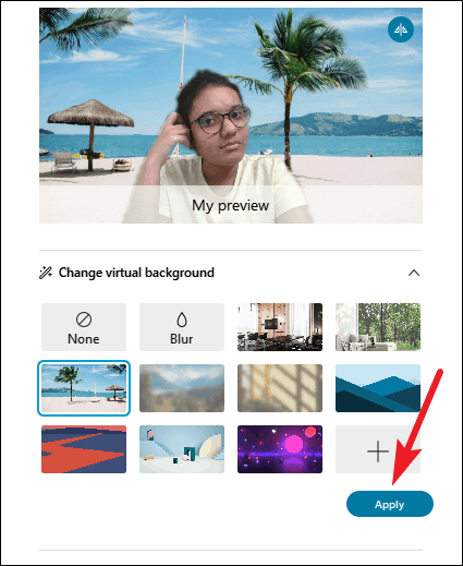 So ändern Sie den Webex -Hintergrund