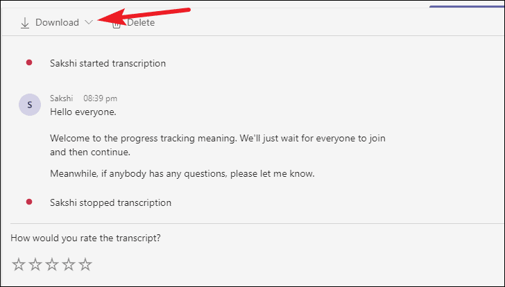 So aktivieren Sie die Transkription in Microsoft Teams
