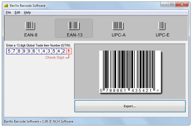 Kostenlose und Open-Source-Barcode-Generator-Software