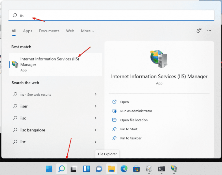 So aktivieren Sie IIS (Internet Information Services) unter Windows 11 - Tiempo de Frikis