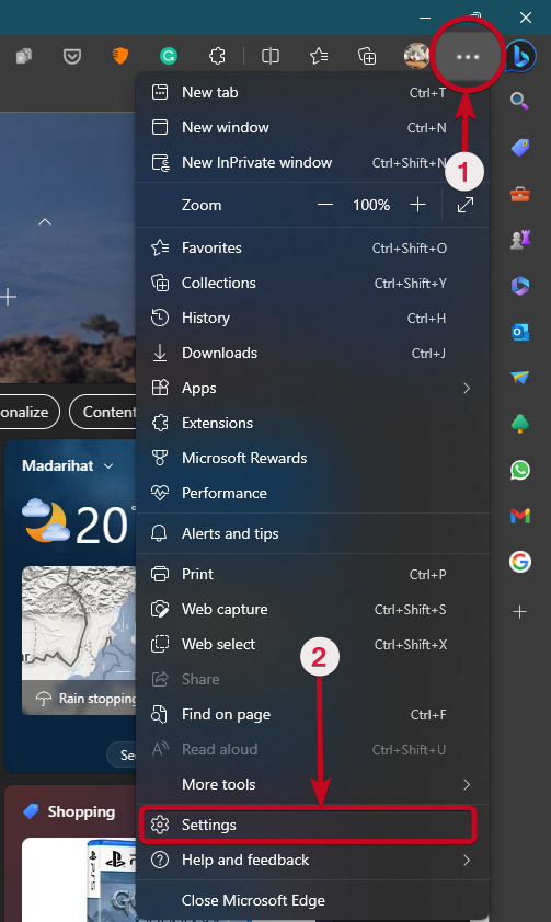 So deaktivieren Sie die Bing -Discover -Taste im Microsoft Edge -Browser