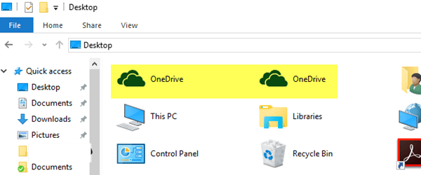 Doppelte OneDrive -Ordner im Explorer in Windows 10 - Tiempo de Frikis