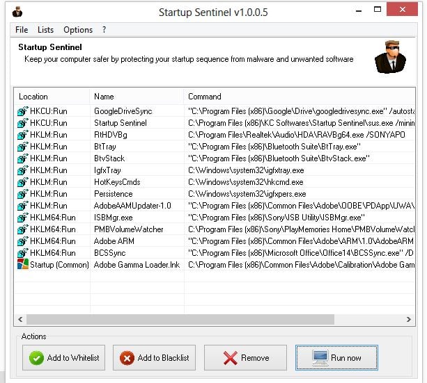 Boot Sentinel: Windows-Startprogramme steuern, verwalten und deaktivieren