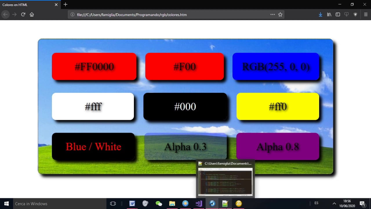 Was sind die Hex-Codes für Farben in HTML?
