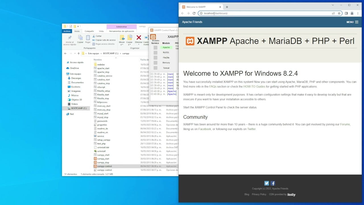 Wie eröffnet man ein HTML in Localhost? - Tiempo de Frikis