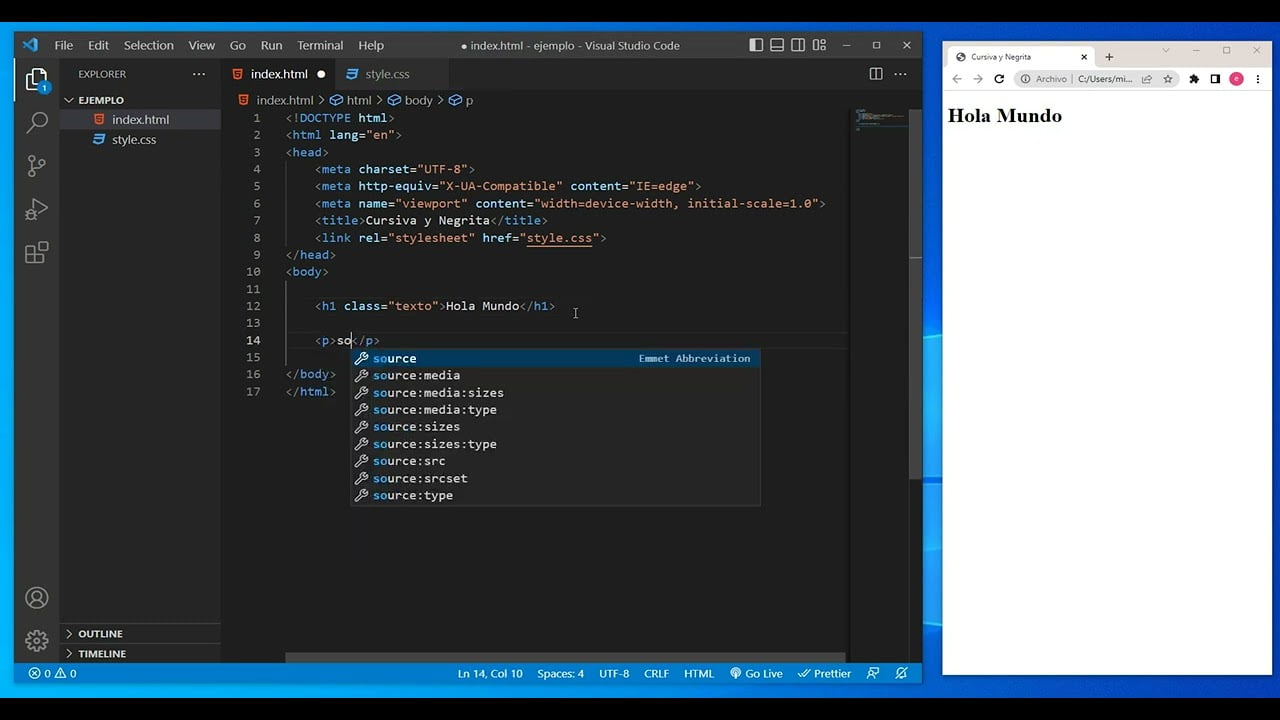 Wie kann man in HTML Fett- und Kursivschrift schreiben?