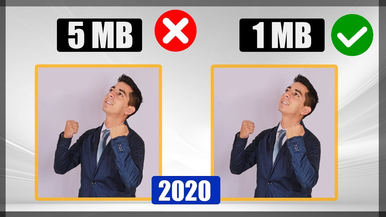 Welches Bildformat wiegt am wenigsten?