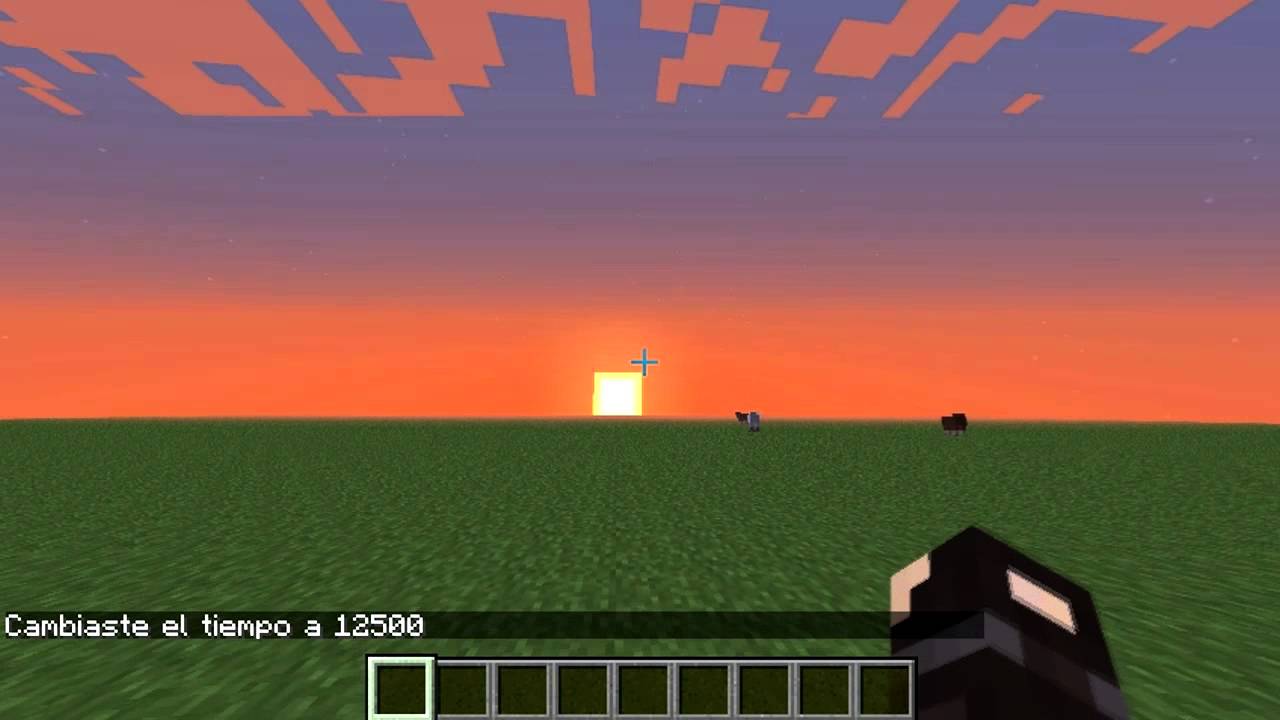 Was ist der Befehl, um es in Minecraft hell zu machen? - Tiempo de Frikis