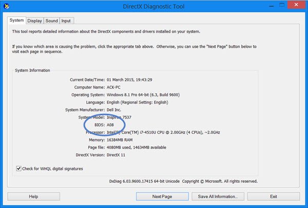 So überprüfen Sie die BIOS -Version in Windows 11/10 - Tiempo de Frikis