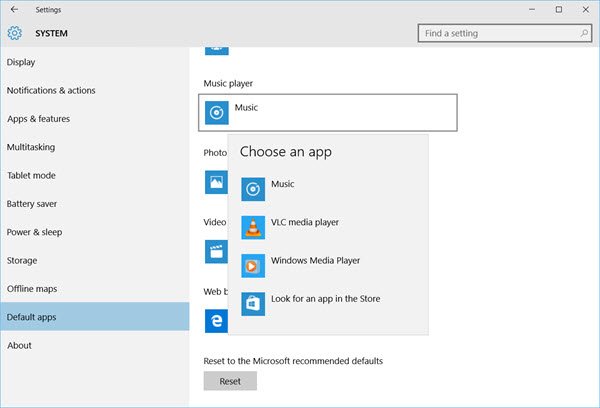 So legen Sie den Standard-Media Player in Windows 11/10 fest oder ...